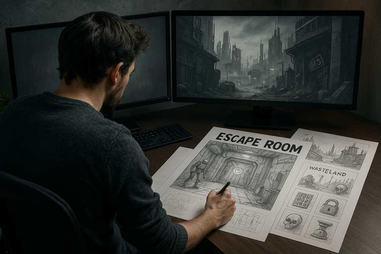 Progettare escape room - Come sono disegnate | Underground